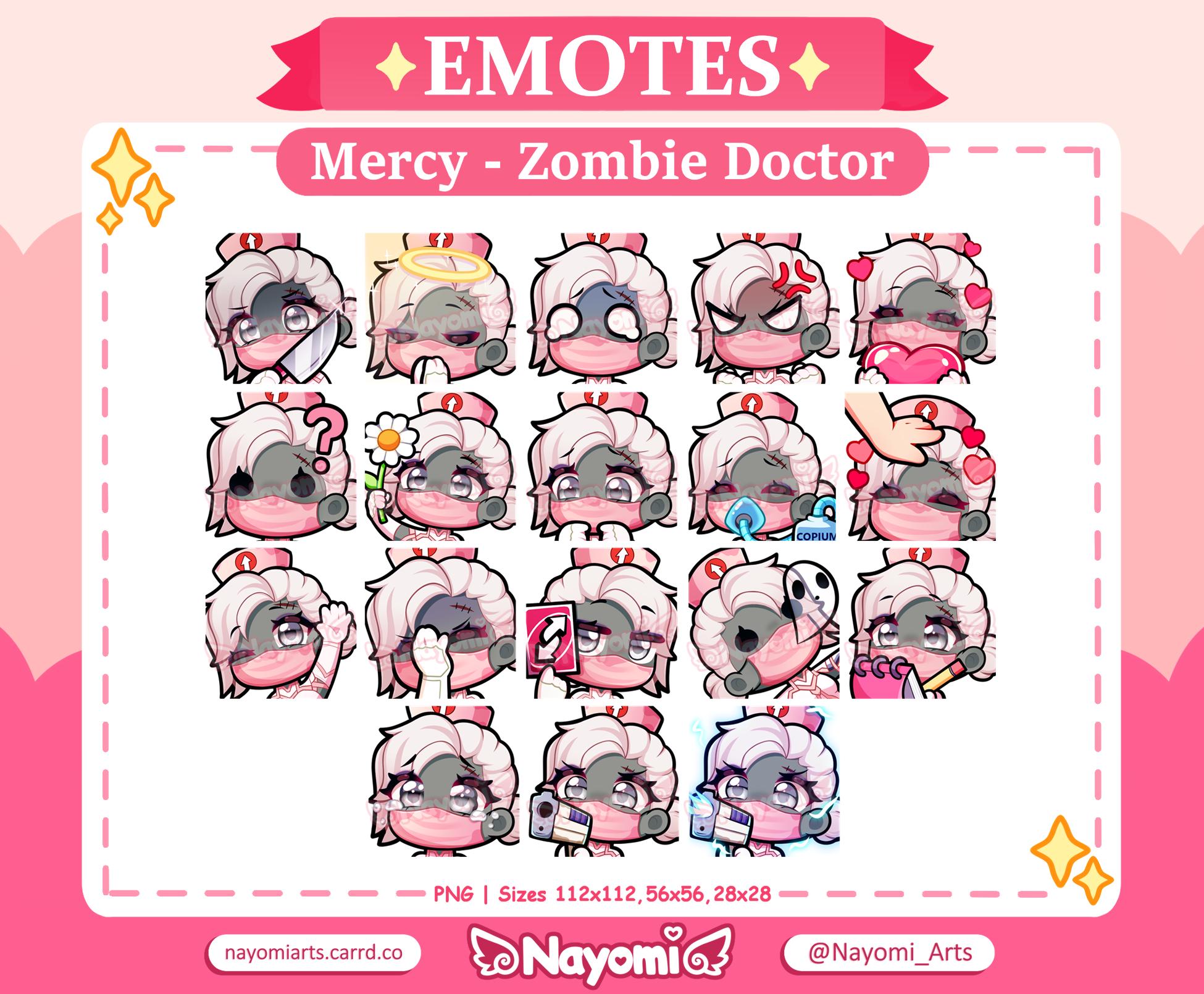 Overwatch 2 / Mercy Zombie Doctor Overwatch / Full Pack / Mercy Zombie ...