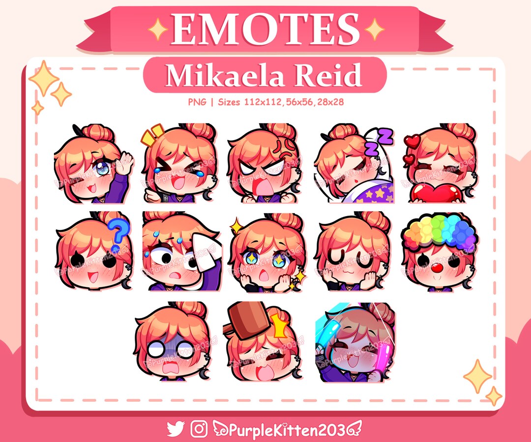 Dead by Daylight / Mikaela Reid 13 Emotes / Dead by Daylight Emotes ...