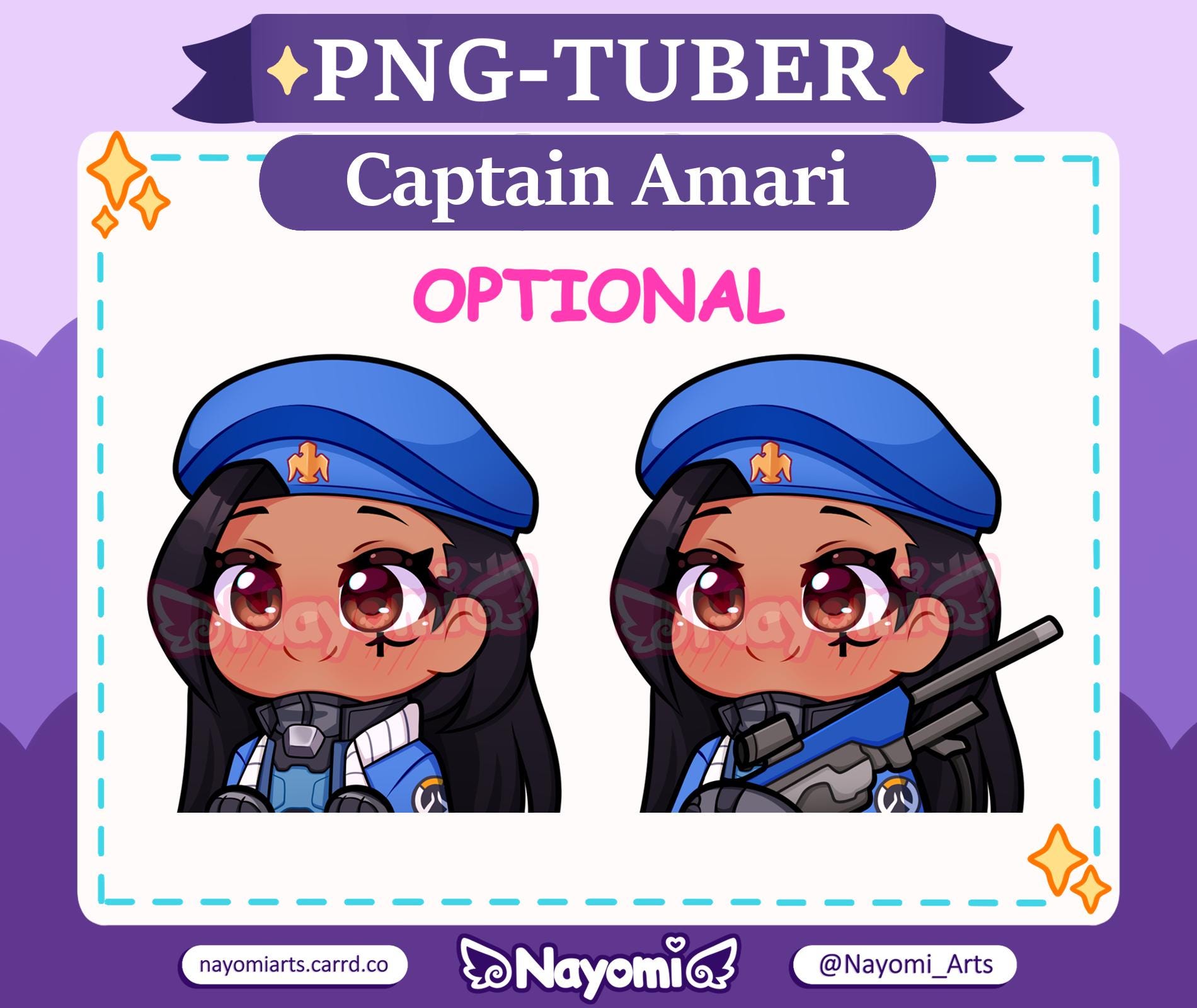 Overwatch 2 / Ana Pngtuber / Captain Amari Overwatch 2 / Twitch ...