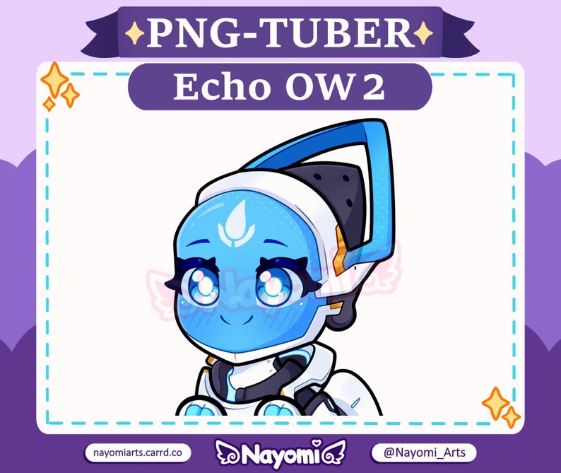 Overwatch 2 / Echo Pngtuber / Echo Overwatch 2 / Twitch Streamer ...