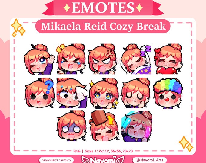 Susie UWU Shy Emote, Twitch Emote, DBD Emote, UWU Emote - Etsy Canada