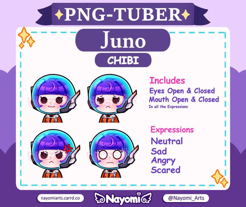 Overwatch 2 / Juno Pngtuber / Juno Overwatch 2 / Twitch Streamer ...