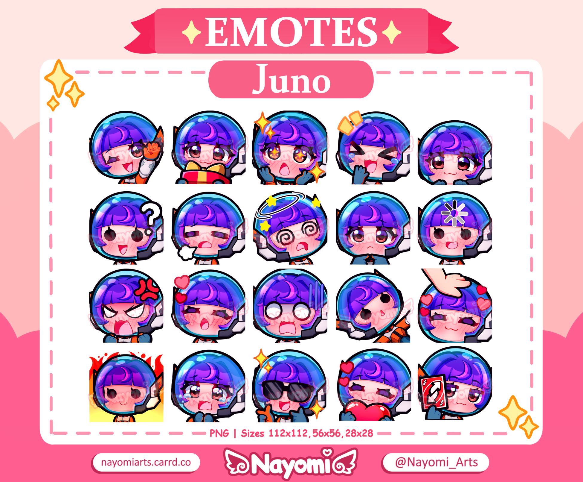 Overwatch 2 / Juno 20 Emotes / Full Pack / Juno Overwatch / Overwatch ...