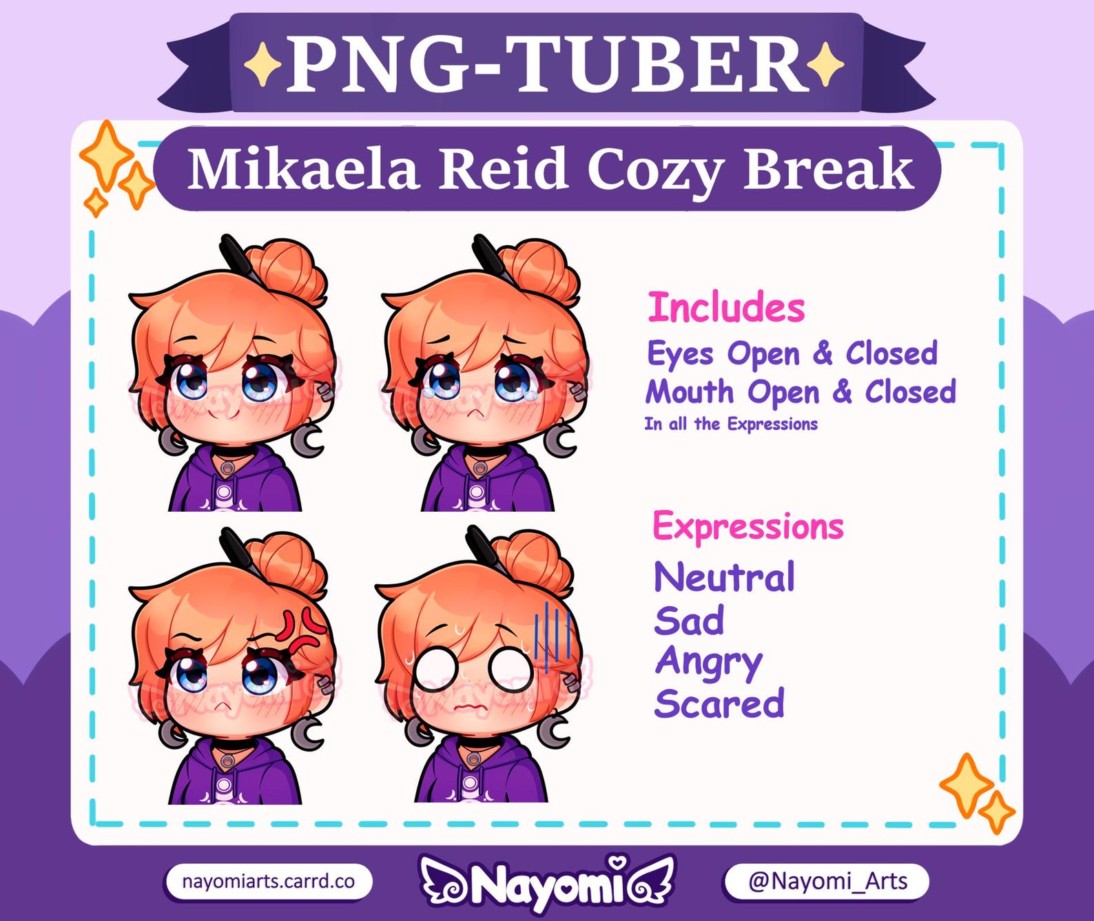 Dead by Daylight / Mikaela Reid Pngtuber / Mikaela Reid Cozy Break ...