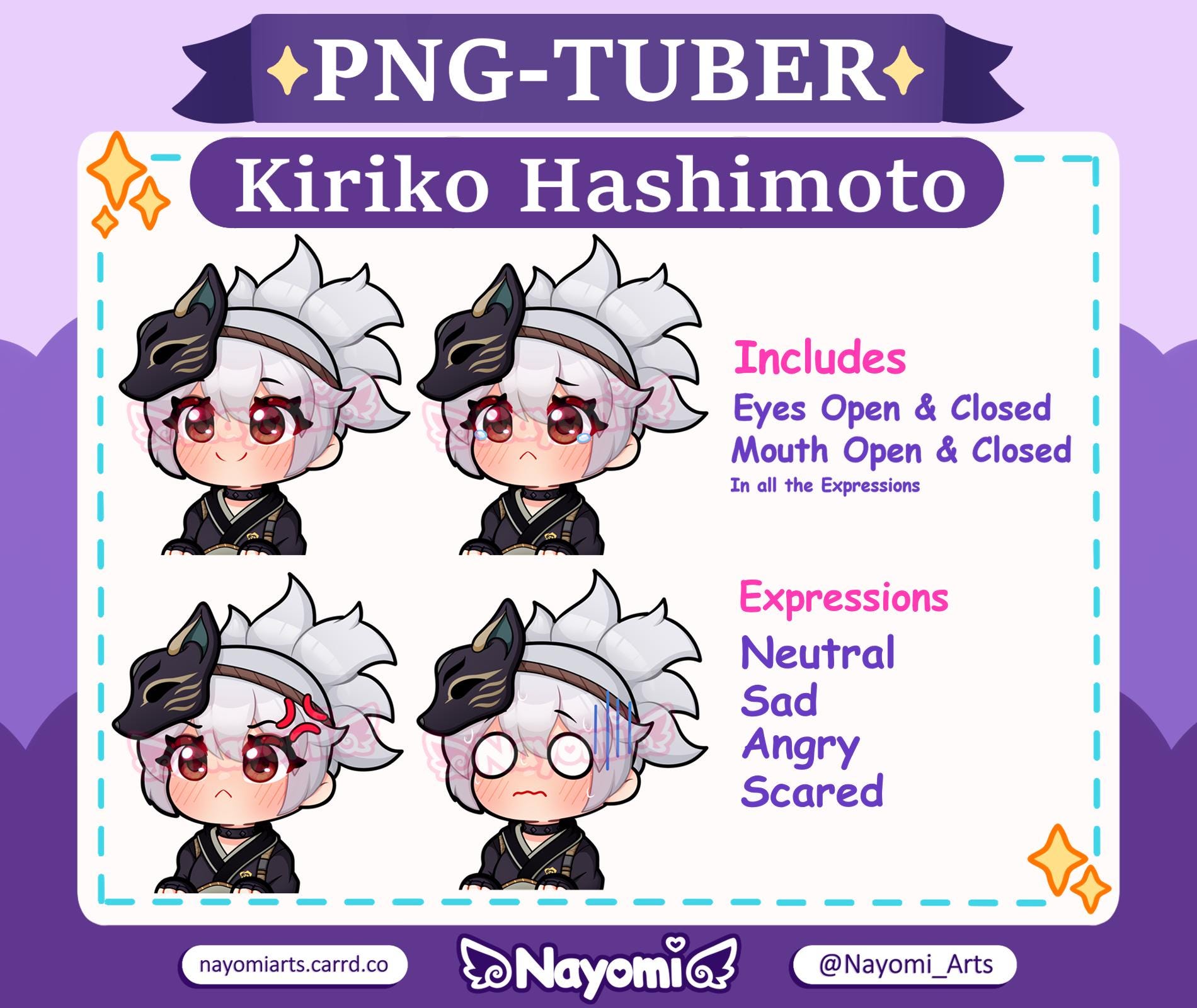 Overwatch 2 / Kiriko Hashimoto Pngtuber / Kiriko Hashimoto Overwatch 2 ...