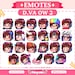 Overwatch 2 / D.VA 23 Emotes / Full Pack / D.VA Emotes / Overwatch 2 ...
