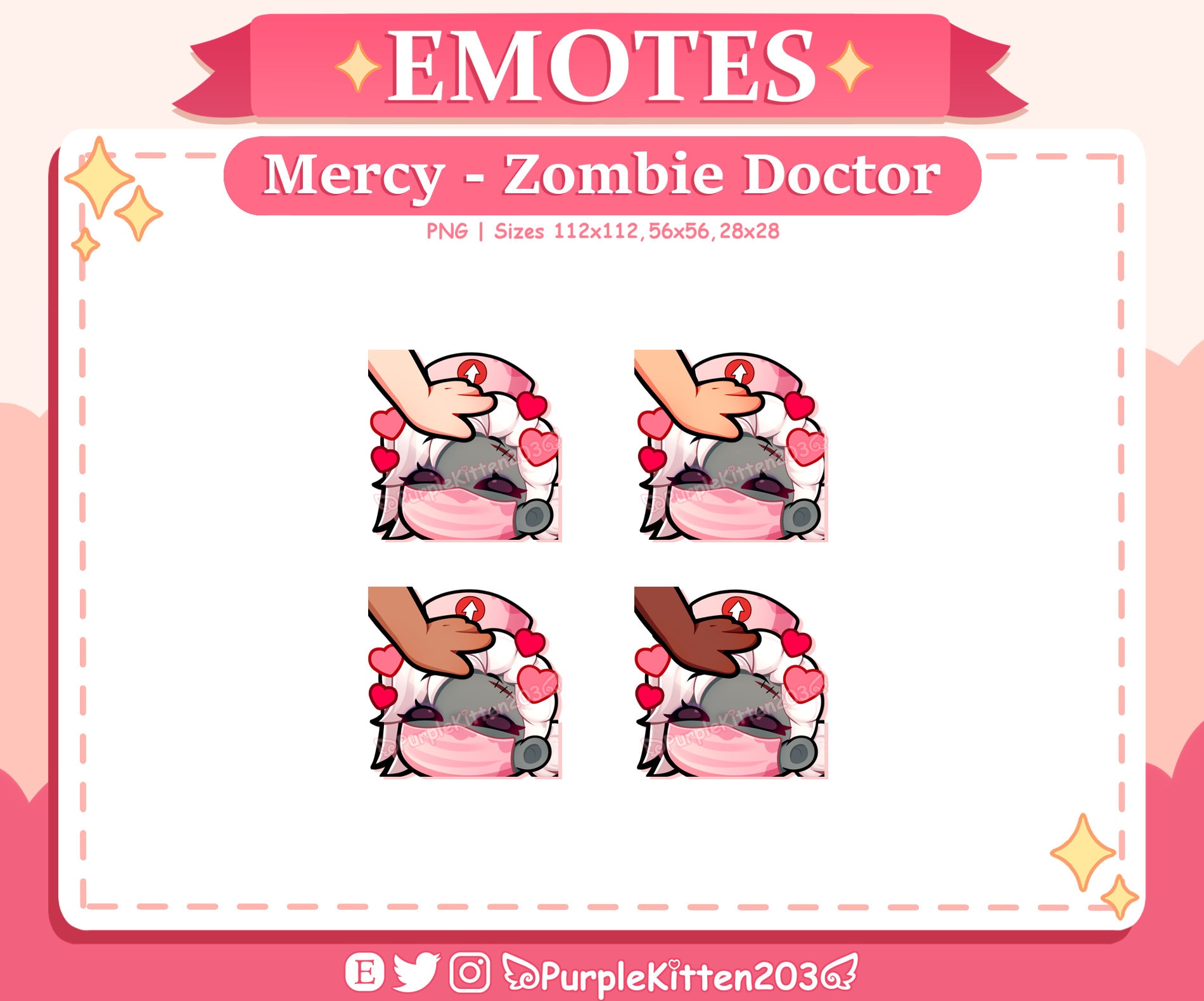 Overwatch 2 / Mercy Emotes / Mercy Zombie Doctor Overwatch / - Etsy México