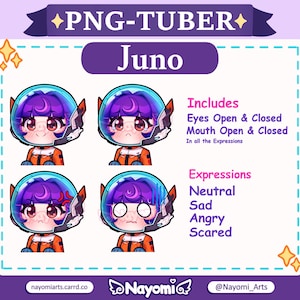 Overwatch 2 / Juno Pngtuber / Juno Overwatch 2 / Twitch Streamer ...