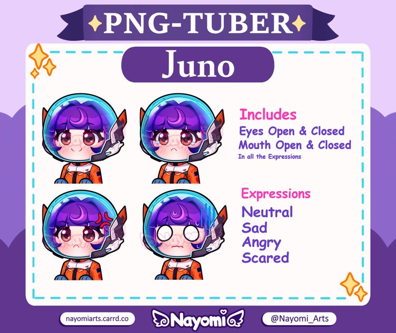 Overwatch 2 / Juno Pngtuber / Juno Overwatch 2 / Twitch Streamer ...