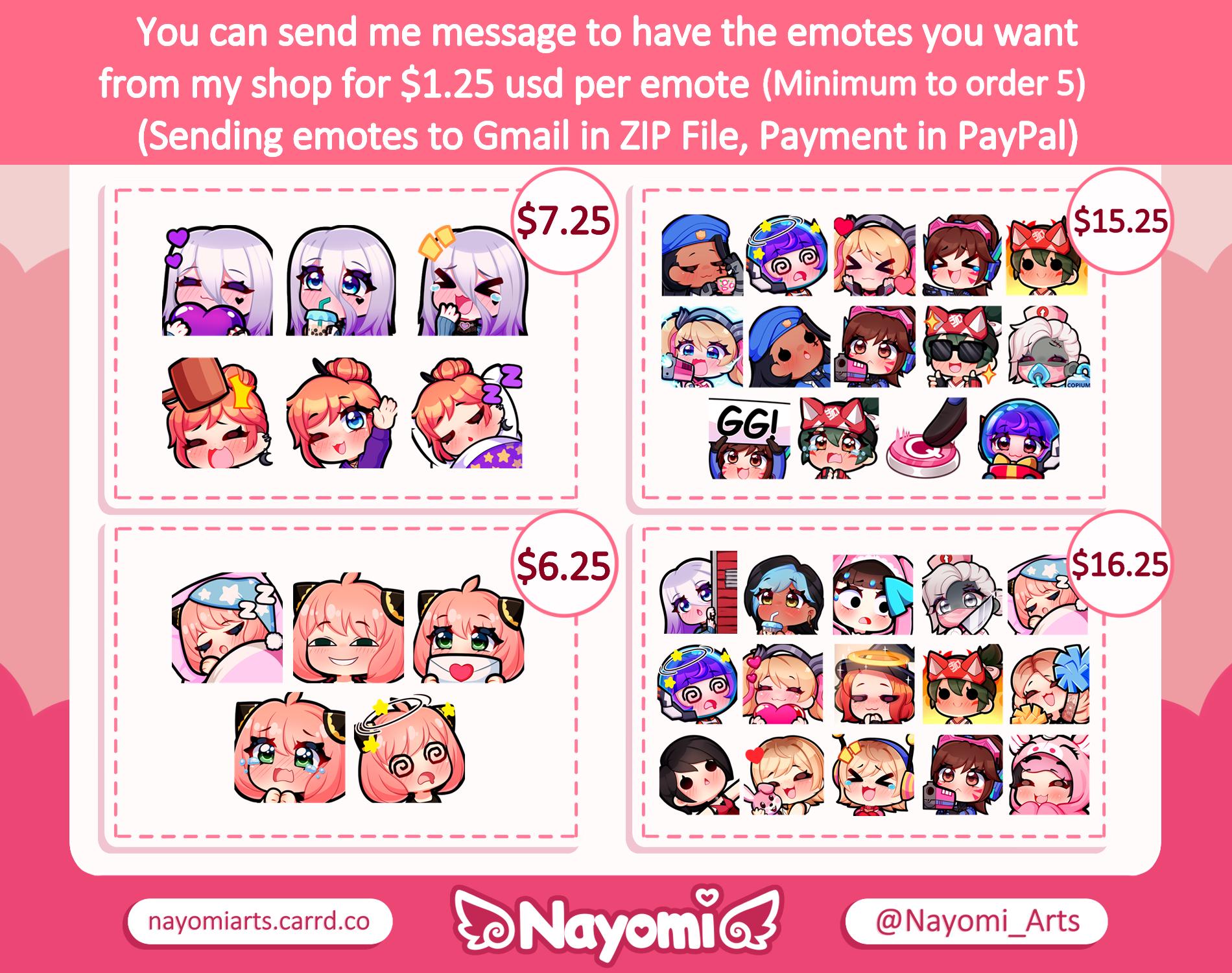 Overwatch 2 / Ana 12 Emotes / Pack 1 / Captain Amari Overwatch ...