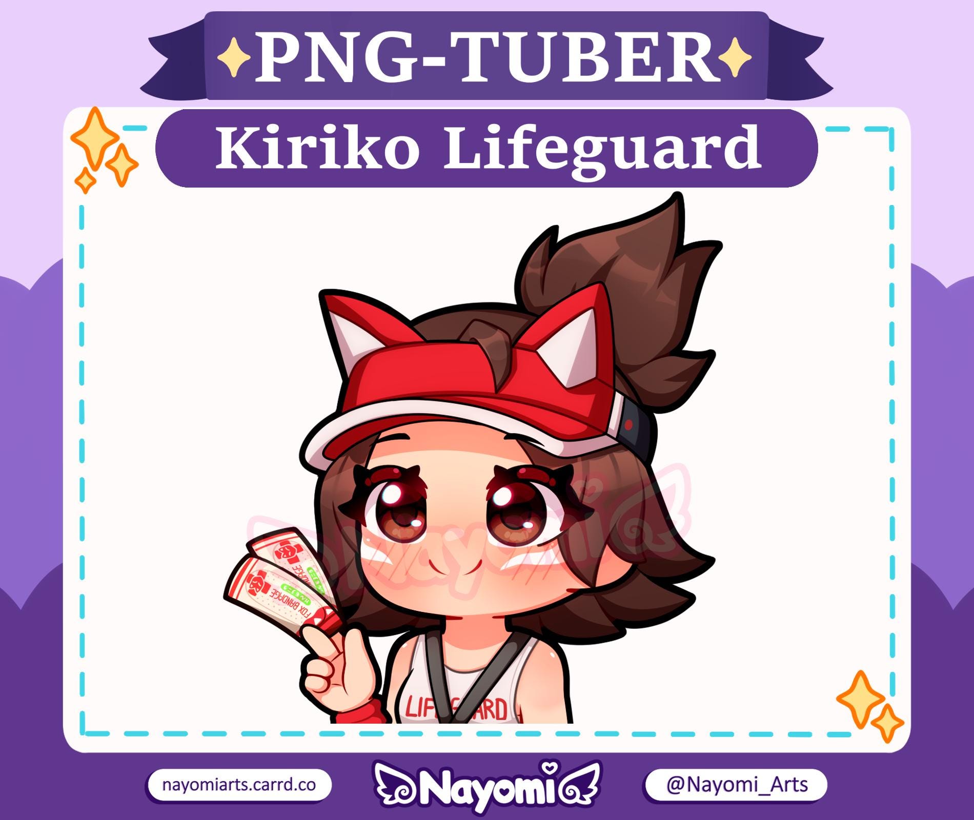 Overwatch 2 / Kiriko Lifeguard Pngtuber / Kiriko Lifeguard Overwatch 2 ...