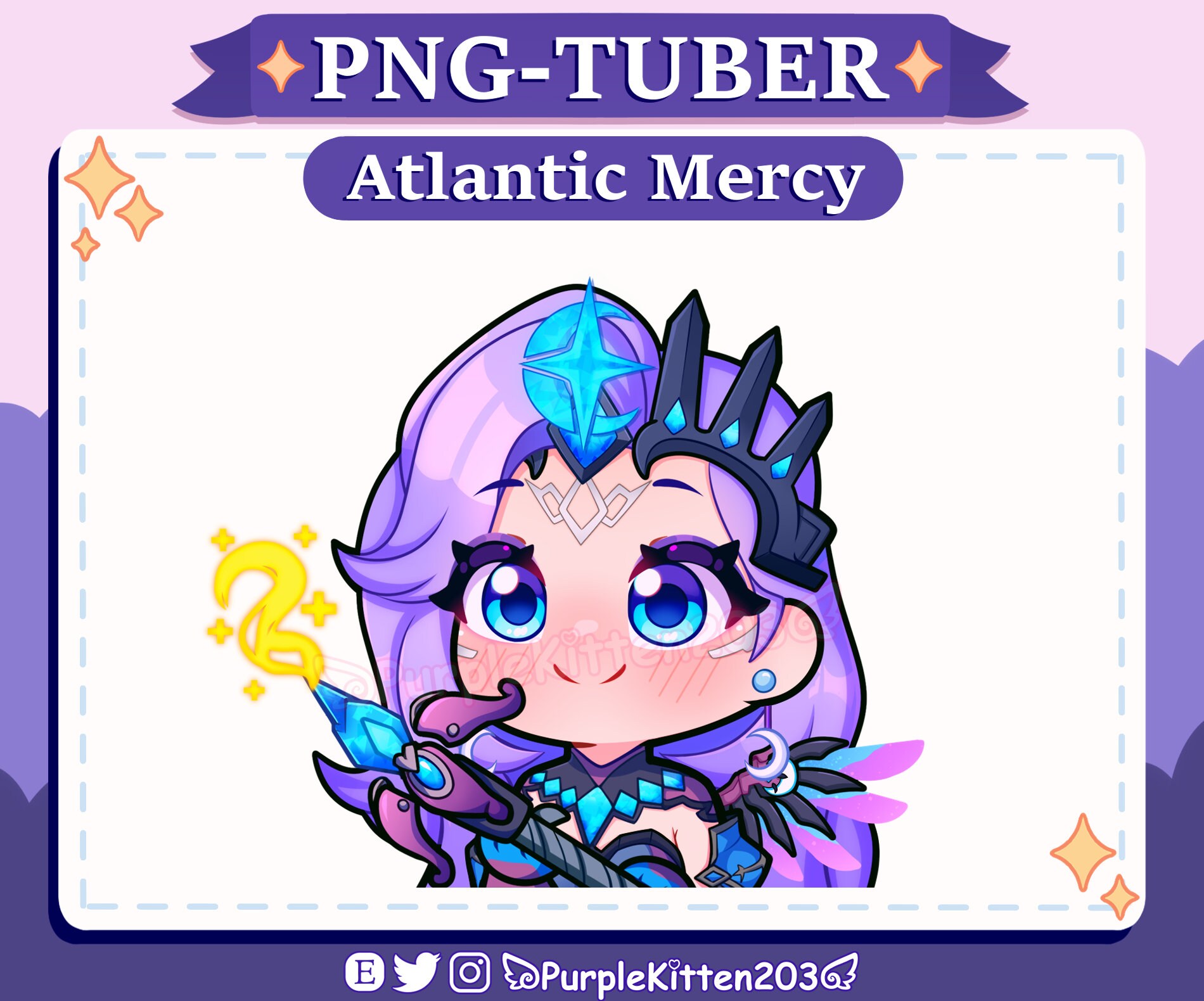 Overwatch 2 / Atlantic Mercy Pngtuber / Atlantic Mercy Overwatch 2 ...