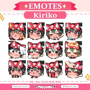 Overwatch 2 / Kiriko 12 Emotes / Pack 2 / Kiriko Overwatch / Kiriko ...