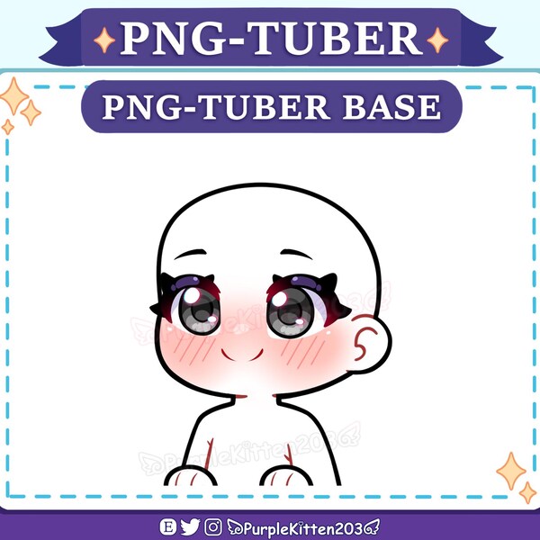 Pngtuber Base - Etsy