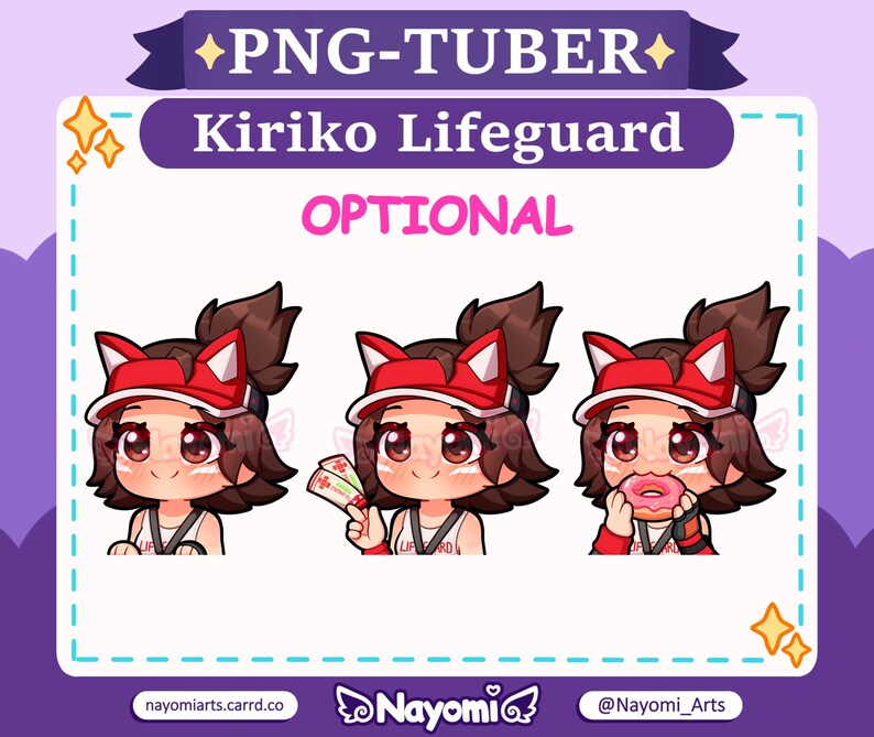 Overwatch 2 / Kiriko Lifeguard Pngtuber / Kiriko Lifeguard Overwatch 2 ...