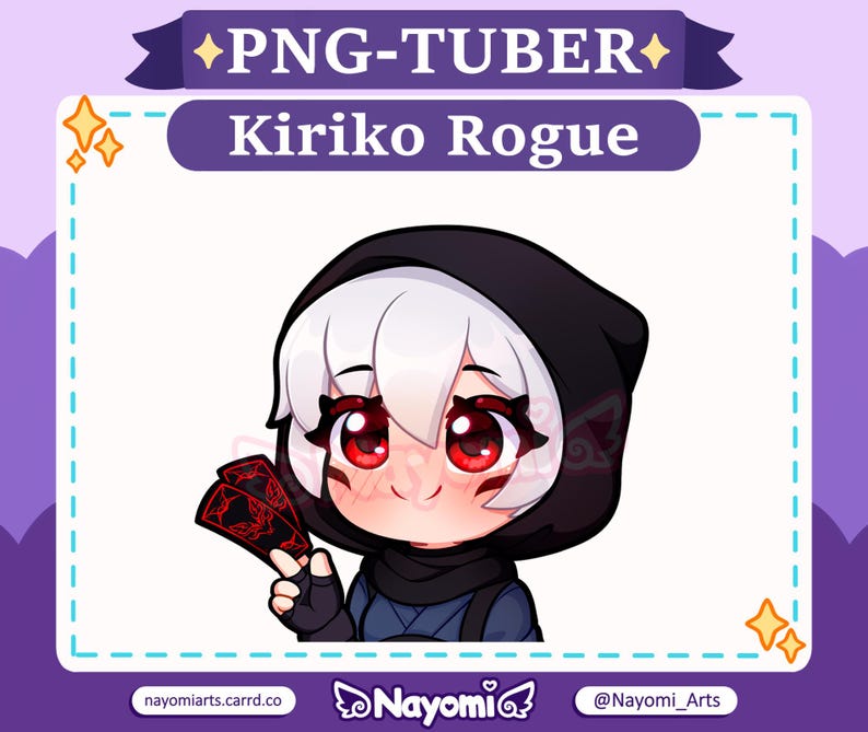 Overwatch 2 / Kiriko Rogue Pngtuber / Kiriko Rogue Overwatch 2 / Twitch ...