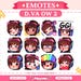 Overwatch 2 / D.VA 12 Emotes / Pack 1 / D.VA Emotes / Overwatch 2 ...