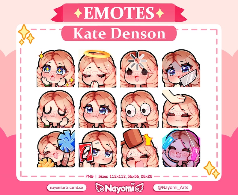 Dead by Daylight / Kate Denson 12 Emotes / Pack 2 / Dead by Daylight ...