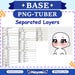 Pngtuber Base Pack / Custom Pngtuber / Twitch Streamer / Veadotube Mini ...