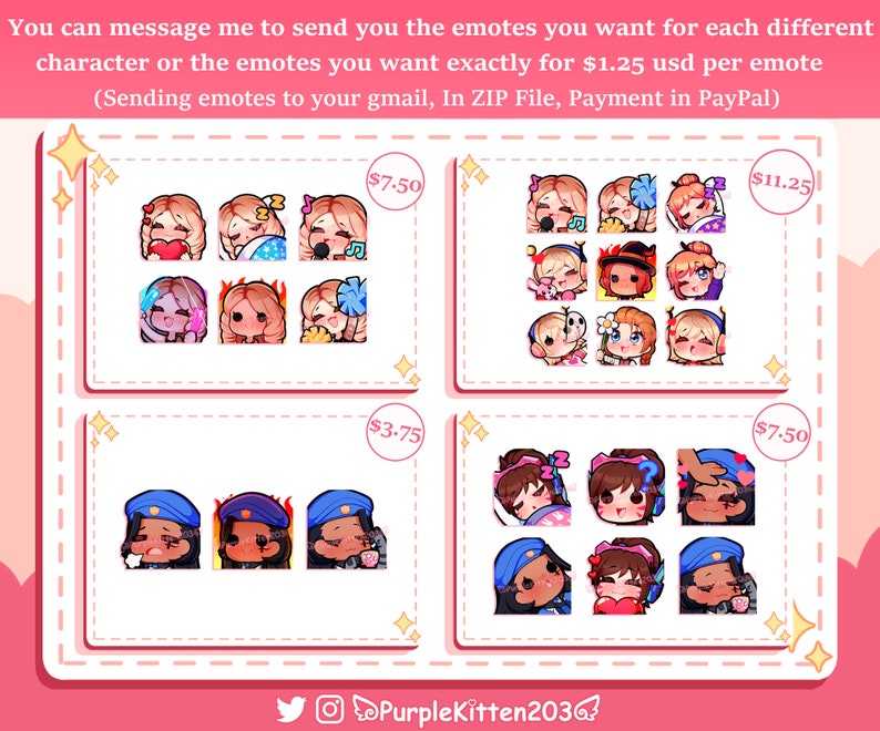 Resident Evil / Ada Wong 13 Emotes / Pack 2 / Ada Wong Resident Evil ...