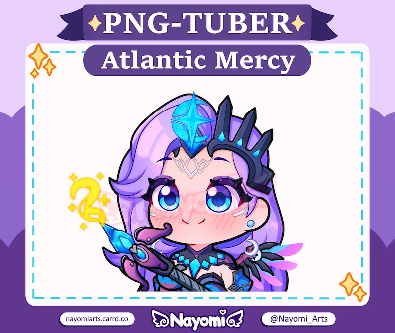 Overwatch 2 / Atlantic Mercy Pngtuber / Atlantic Mercy Overwatch 2 ...
