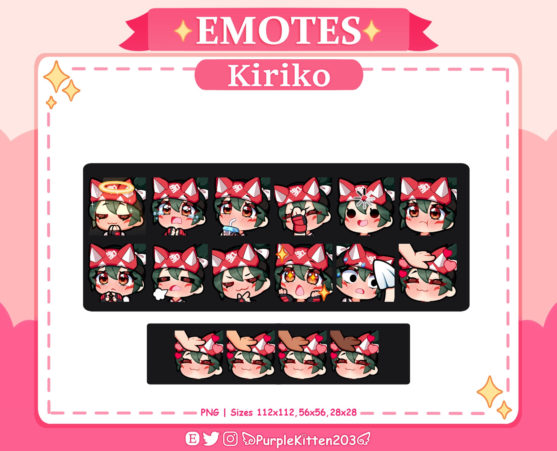 Overwatch 2 / Kiriko 12 Emotes / Pack 2/ Kiriko Overwatch / Kiriko ...