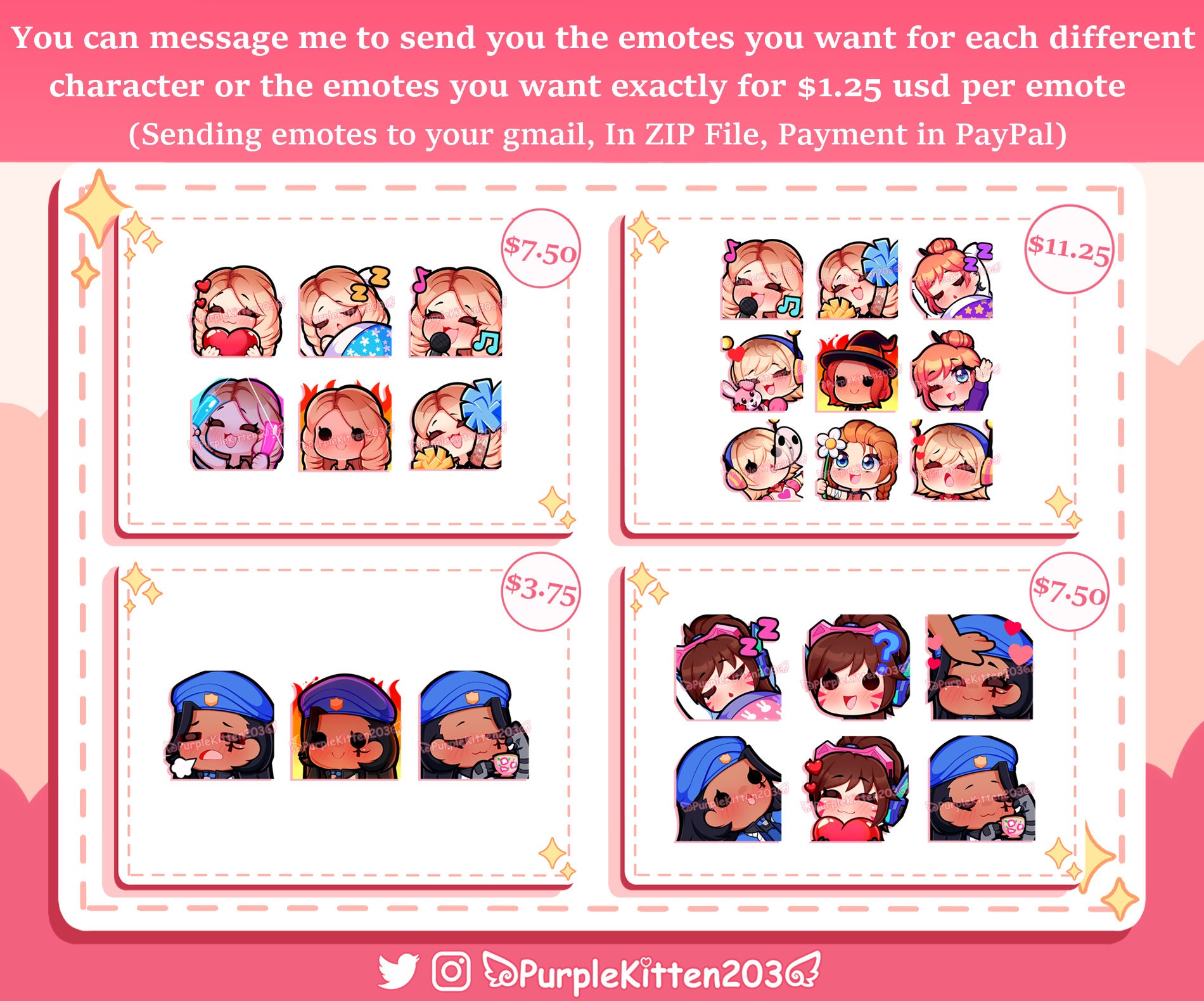 Dead by Daylight / Mikaela Reid 14 Emotes / Dead by Daylight Emotes ...