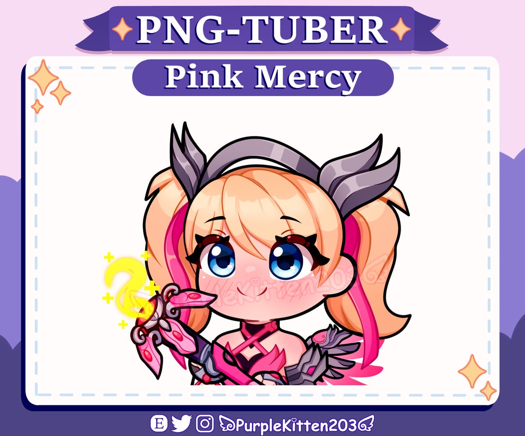 Overwatch 2 / Pink Mercy Pngtuber / Pink Mercy Overwatch 2 / Twitch ...
