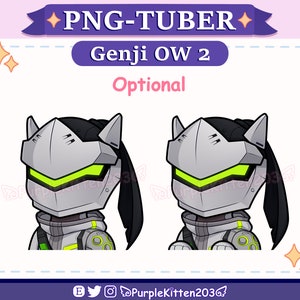 Overwatch 2 / Genji Pngtuber / Genji Overwatch 2 / Twitch Streamer ...
