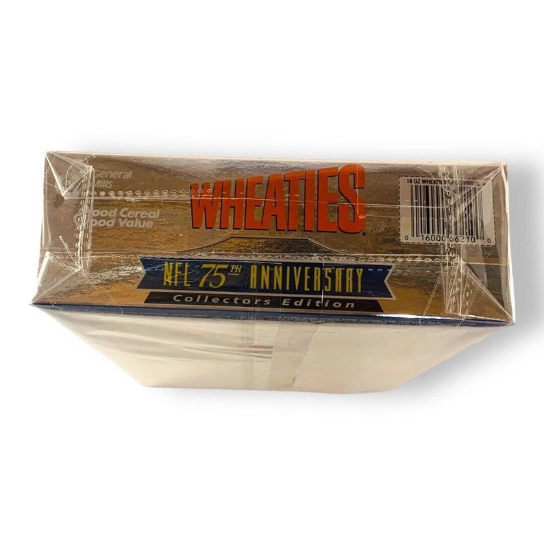 Wheaties 1994 NFL 75th Anniversary Collector's Edition Cereal Box New ...