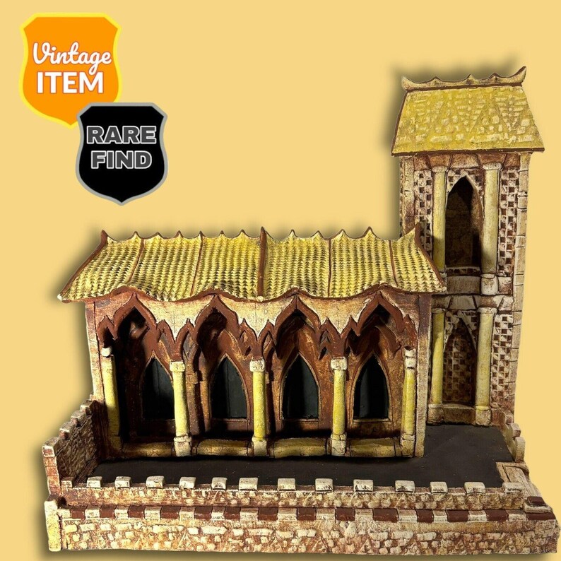 Vintage Miniature ULTRA RARE Clay Temple. No Other Listing Selling This ...