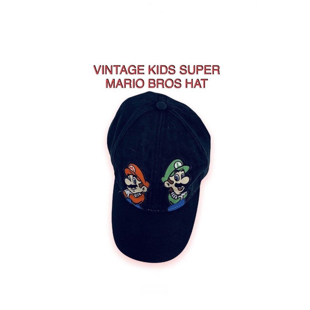 Vintage Super Mario Bros Hat Featuring Mario & Luigi! - Etsy Australia