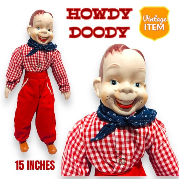 Howdy Doody Doll - Etsy