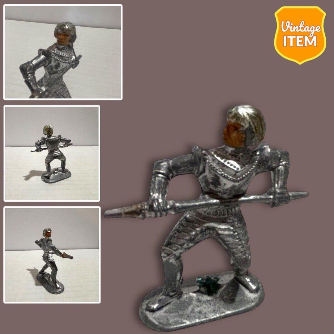 Vintage 1960’s Jean Hoefler West Germany Toy Knight. RARE! - Etsy