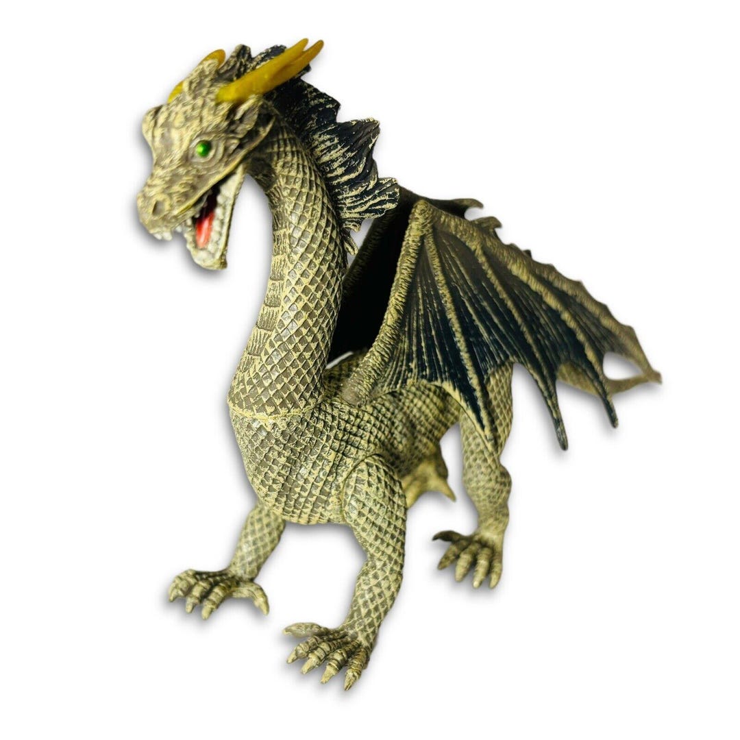 Vintage Poseable Fantasy Dragon. Papo Kid Galaxy. - Etsy