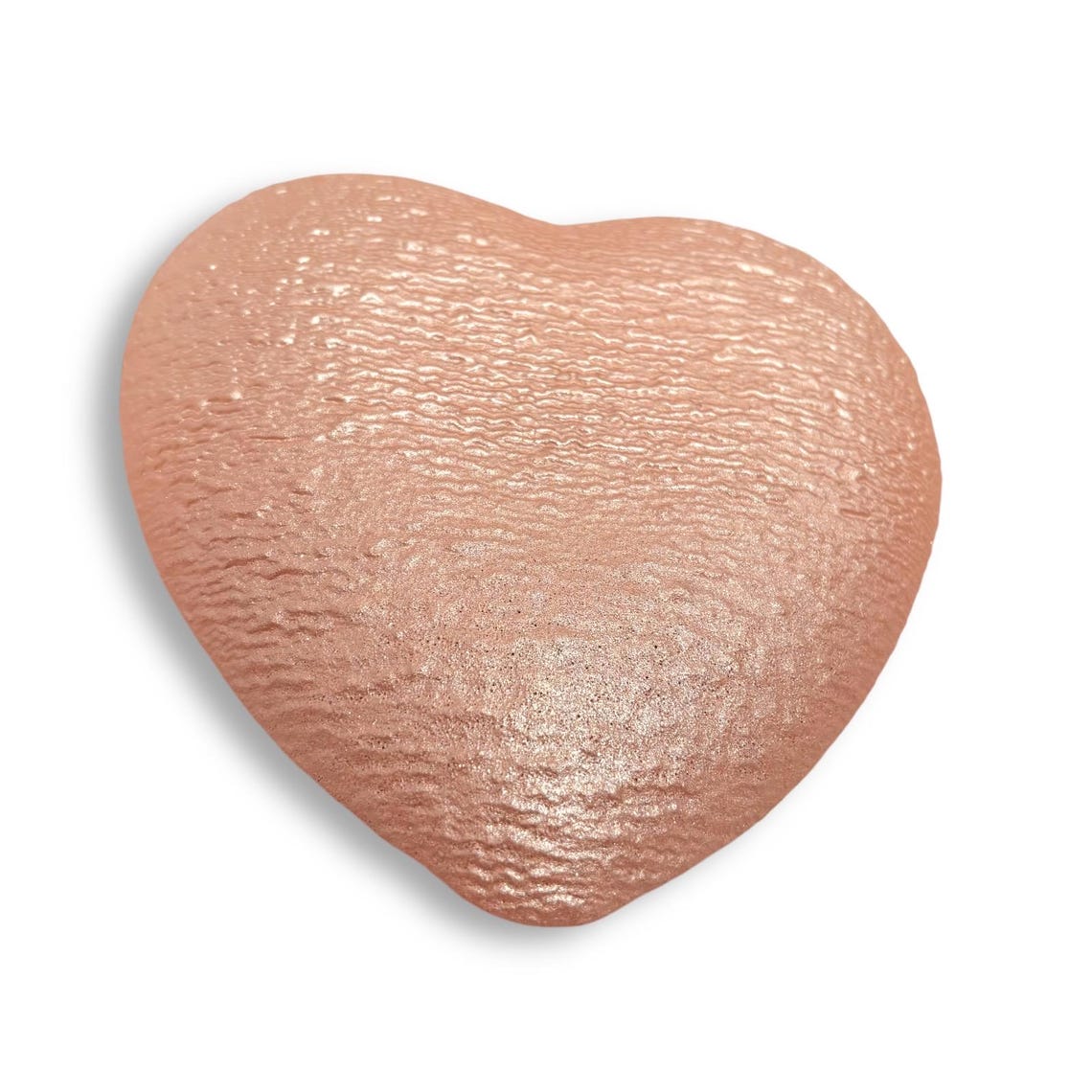 Heart Shaped Pink Ombre Sparkling Glitter Glass Plates 7.5 Inches by ...