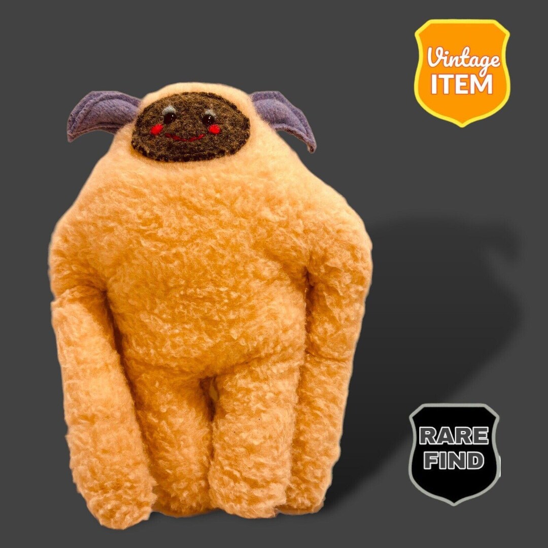 Vintage Ultra Rare Furry Monster Doll Stuffed Animal Plush. No Other ...
