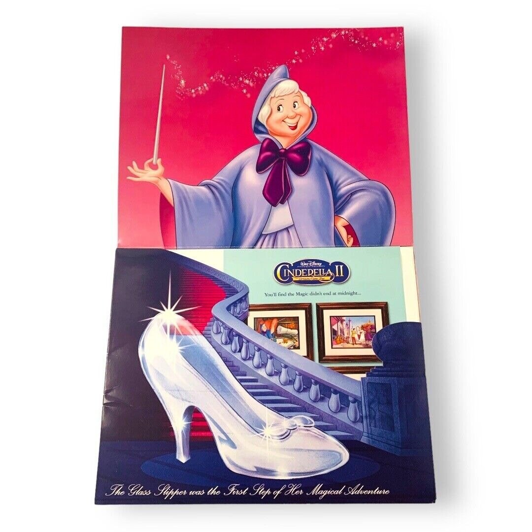 Walt Disneys cinderella 2 Set of 4 Lithographs Prints in Original ...