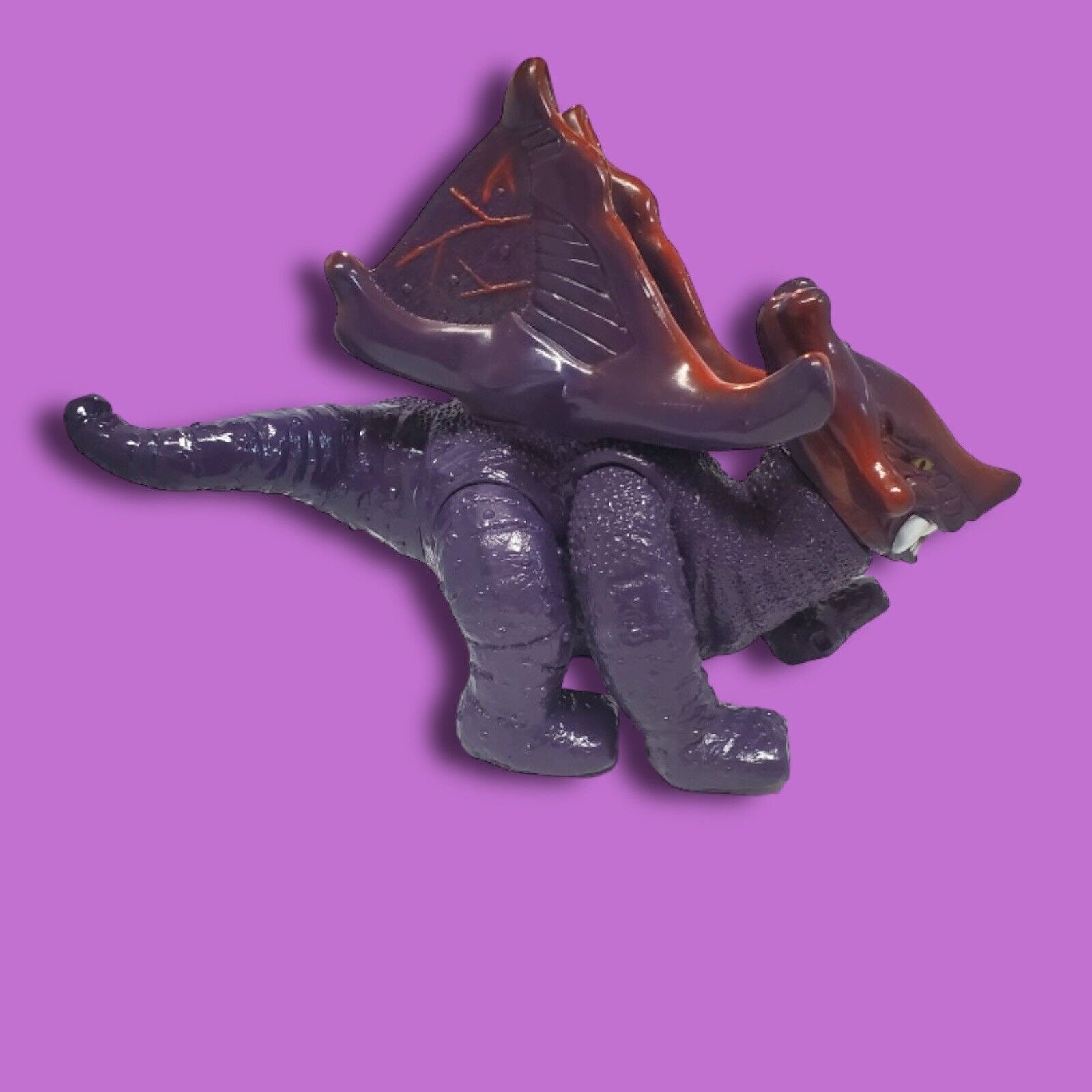 Vintage 1990 Tsuburaya Ultraman Barangas Sofubi Kaiju Monster Action ...