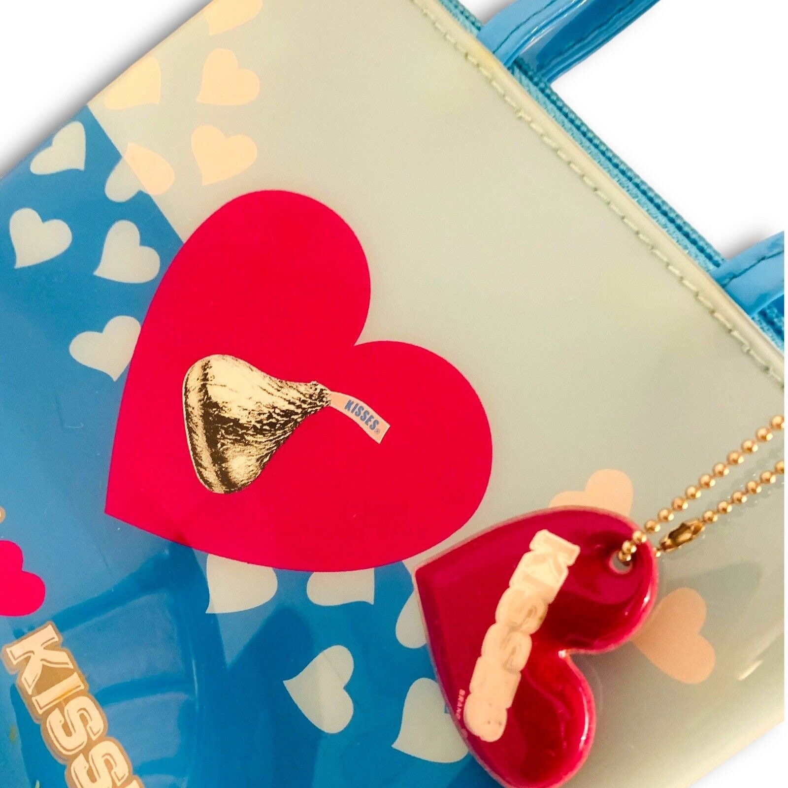 Hershey Kisses Rare Blue Plastic Mini Micro Purse With Handle. RARE ...