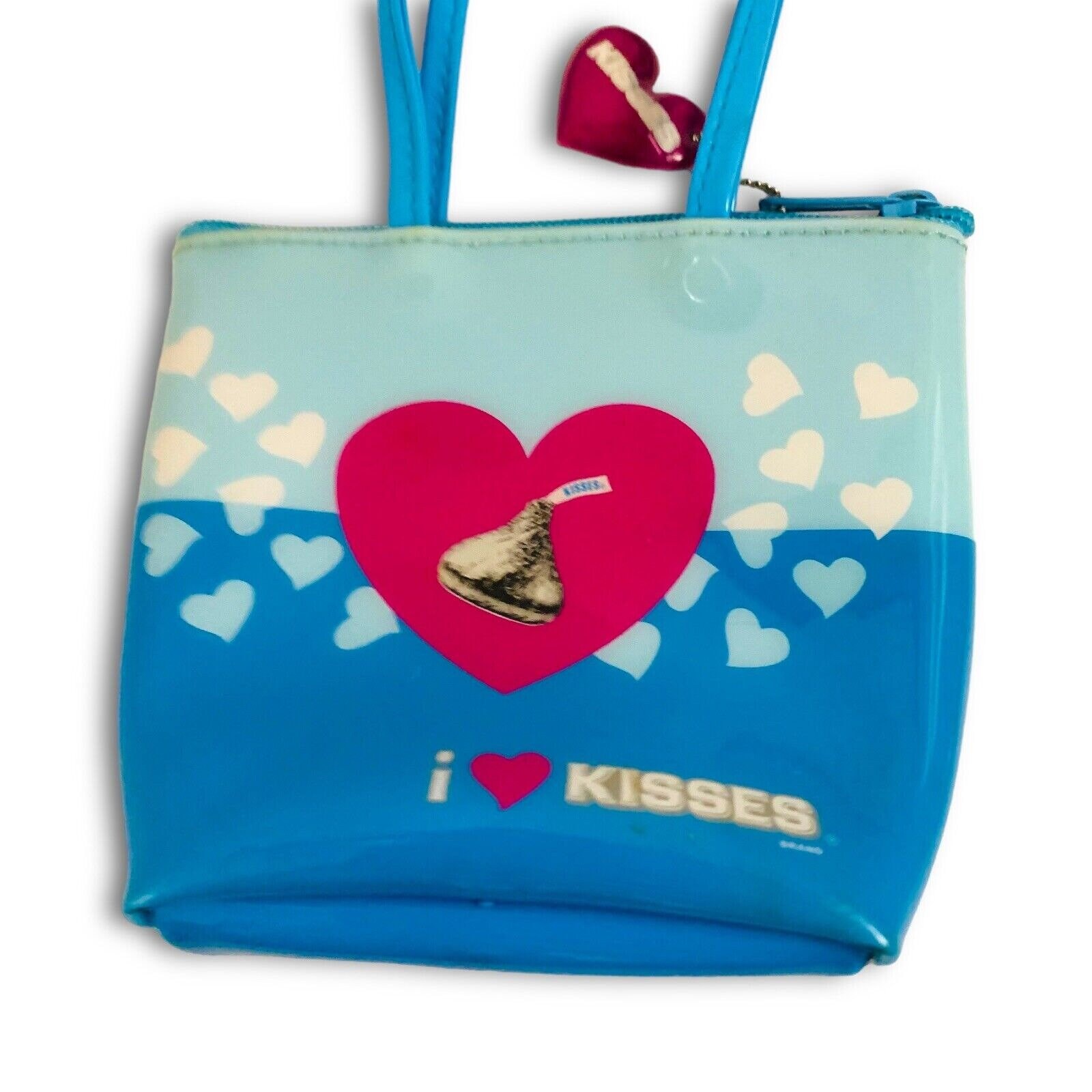 Hershey Kisses Rare Blue Plastic Mini Micro Purse With Handle. RARE ...