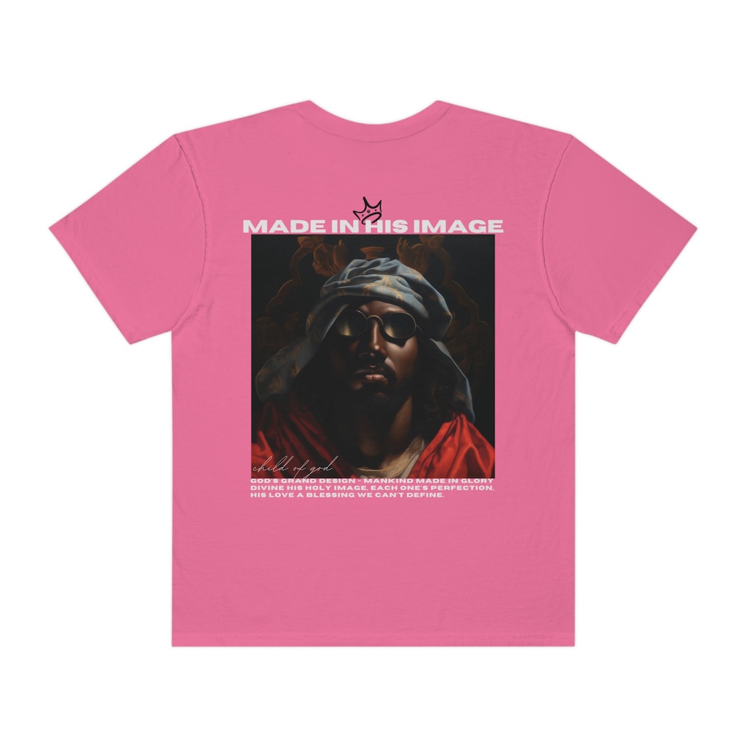 Godly Made in His Image Child of God Tshirt Unisex Luxe - Etsy