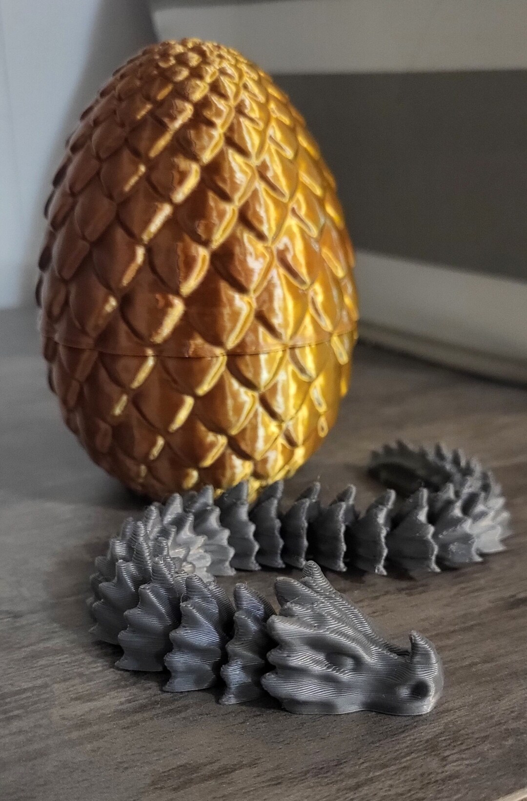 Flexi Bone Dragon With Egg - Etsy