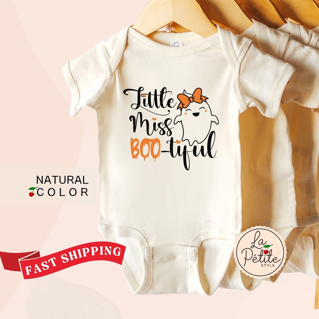 Baby Girl Halloween Onesie® Little Miss Boo-tiful Baby Onesie® Cute ...