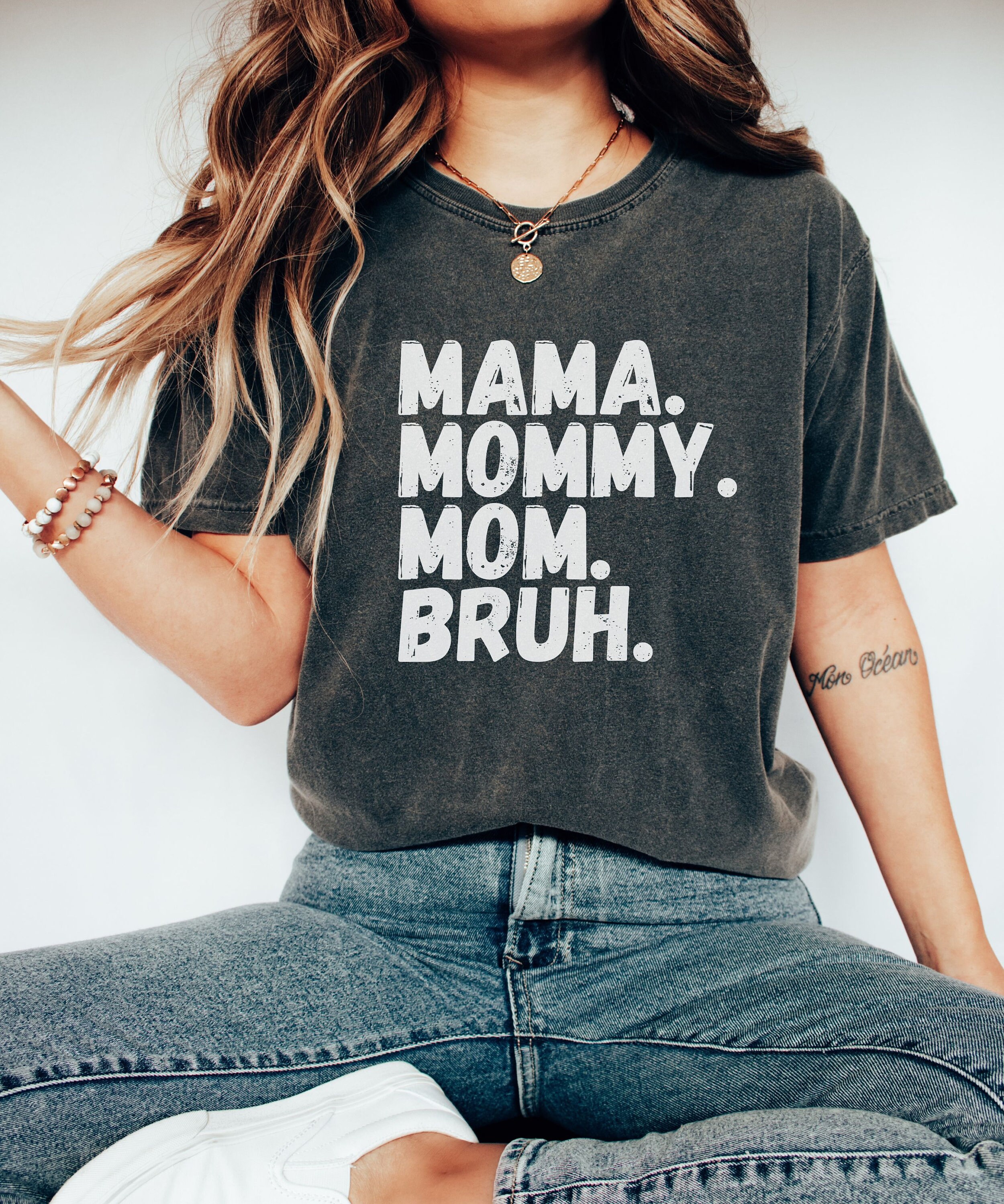 Mama Mommy Mom Bruh Shirt, Funny Mom Shirt, Mama T-shirt, Mom Life Shirt, Gift for Mom, Mother's ...