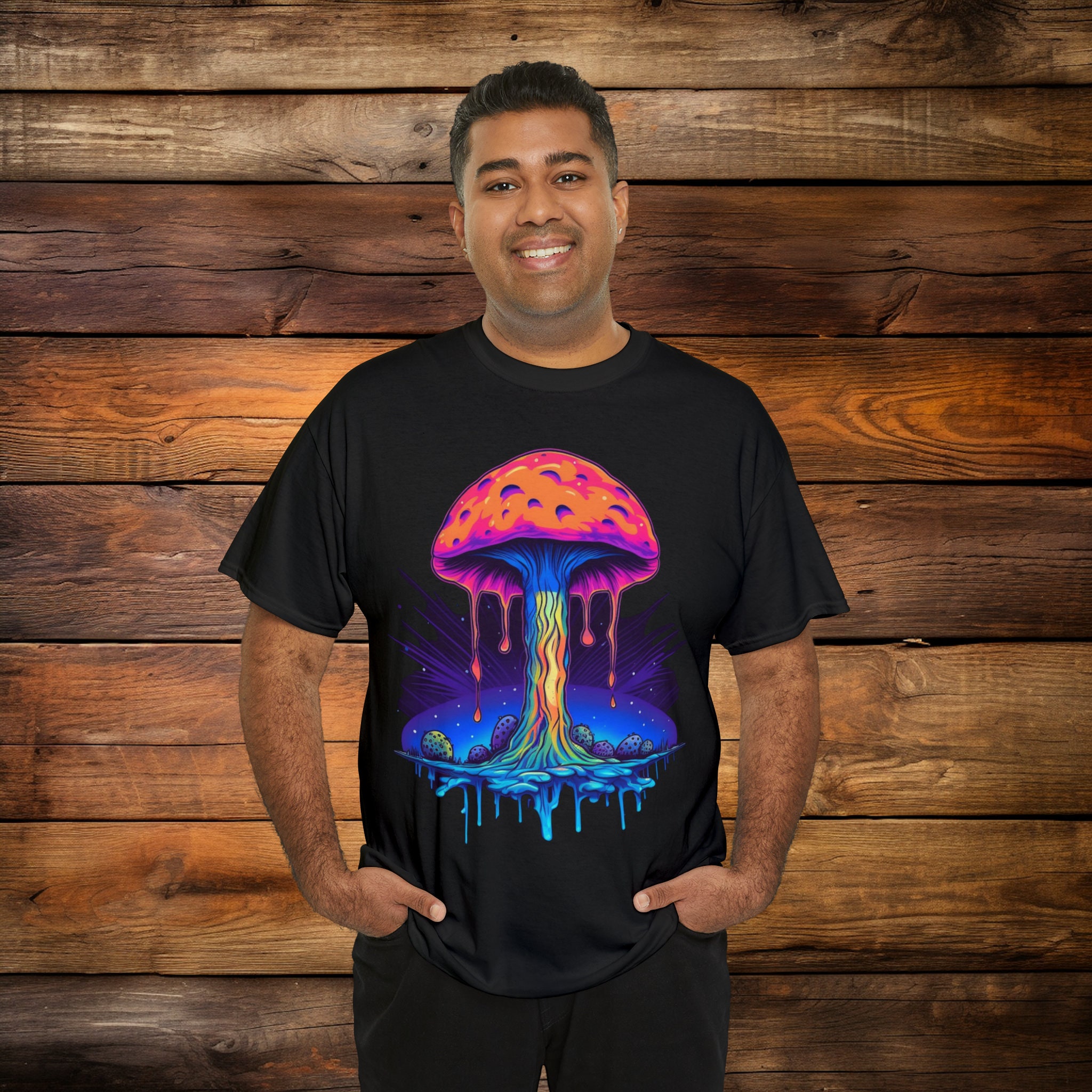 Trippy Drippy Mushroom - Etsy