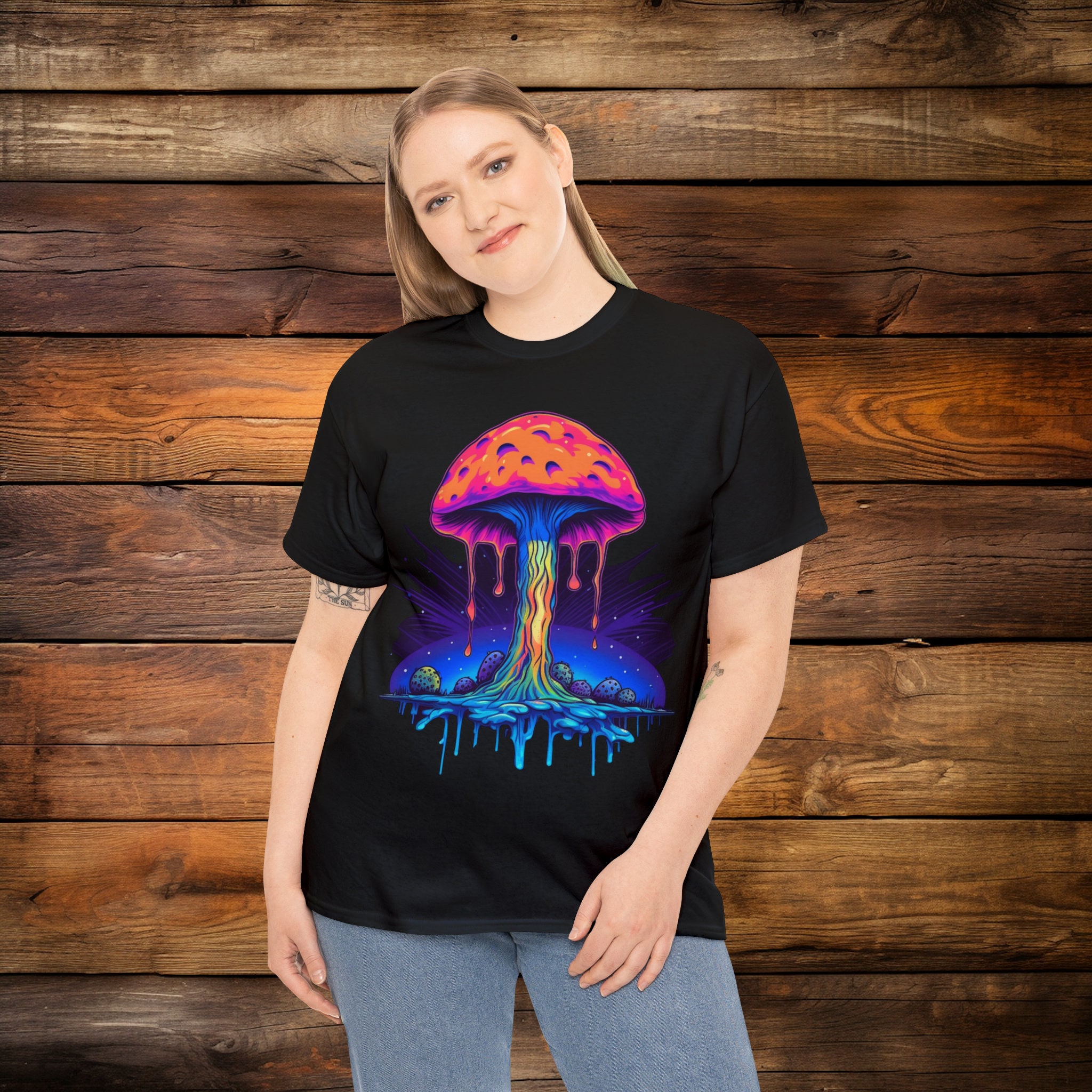 Trippy Drippy Mushroom - Etsy