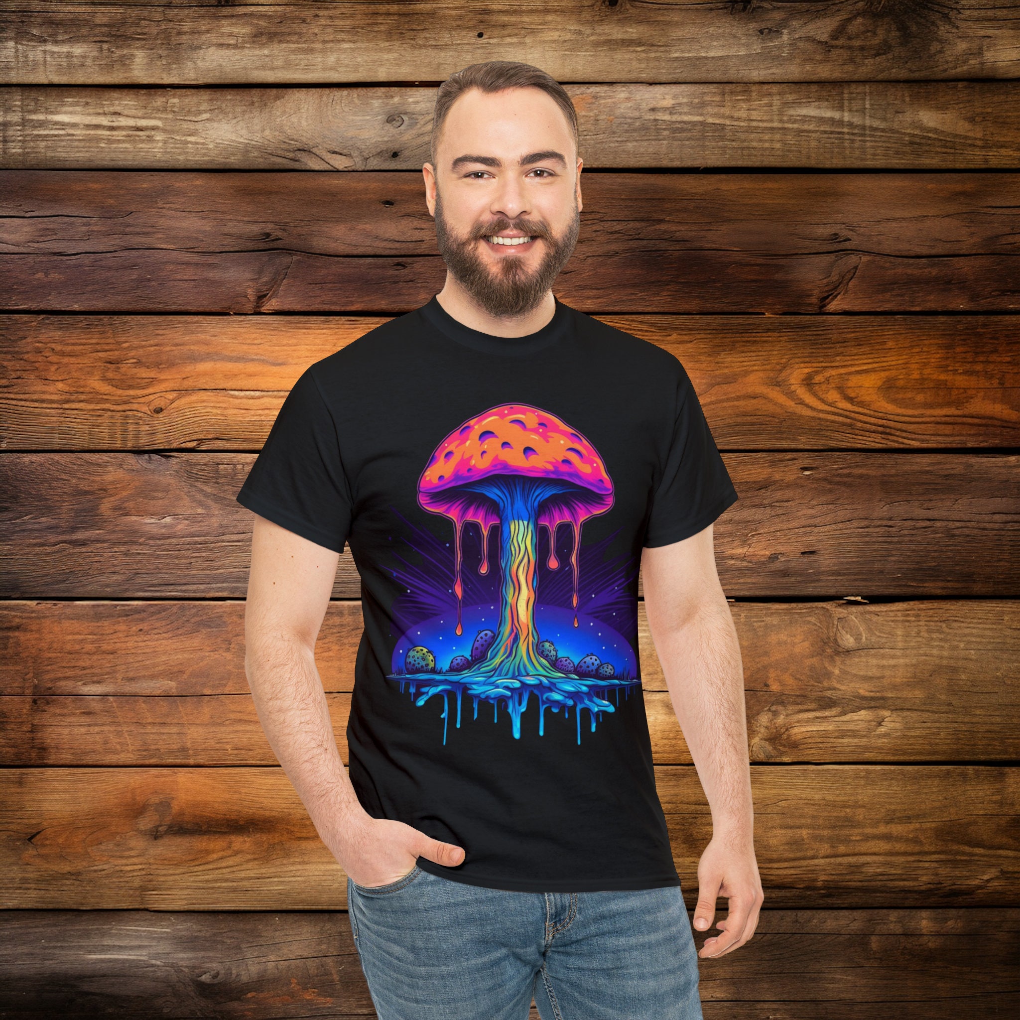 Trippy Drippy Mushroom - Etsy