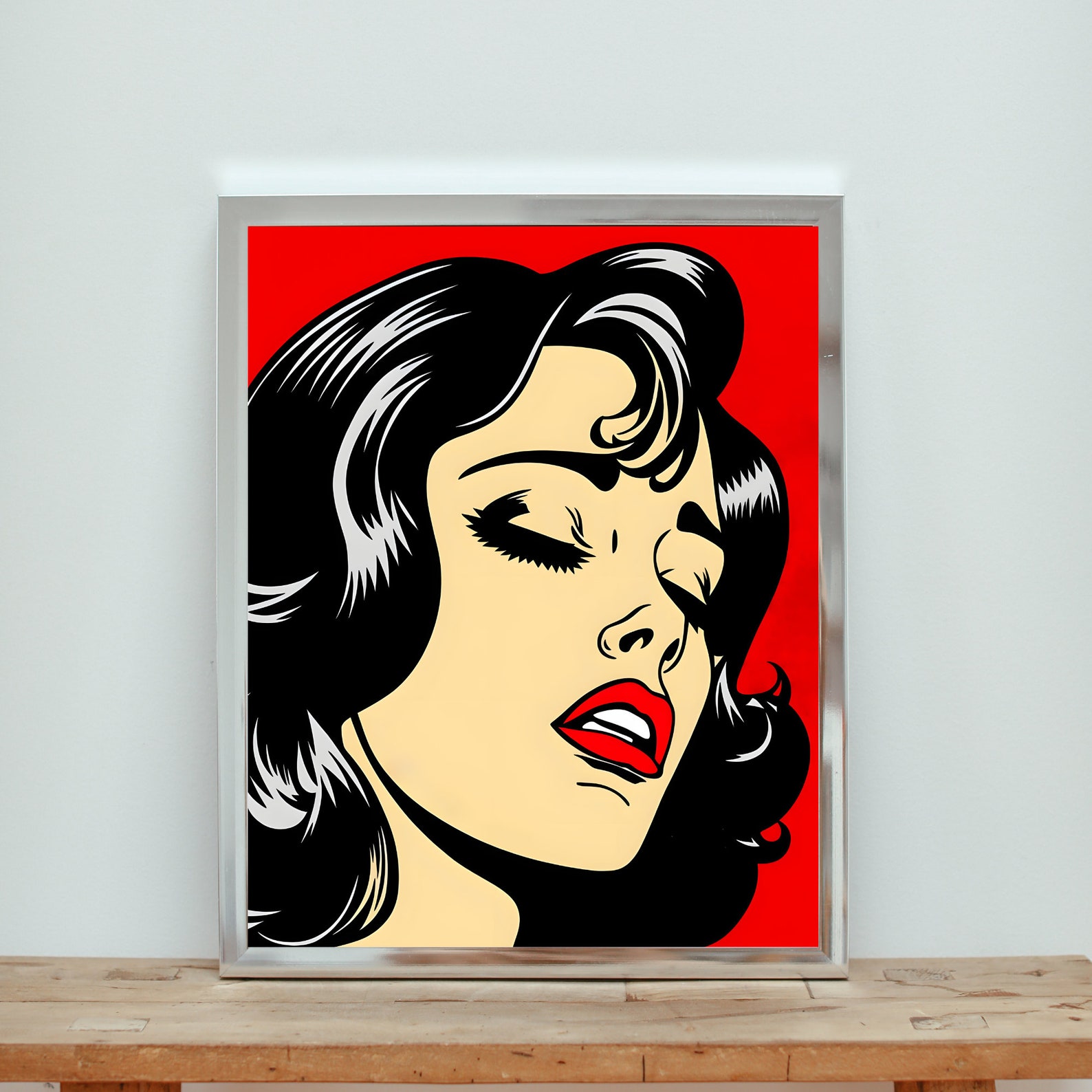 Retro Pop Art Wall Collage Kit 8 Piece Vintage Aesthetic Prints Pop Art ...