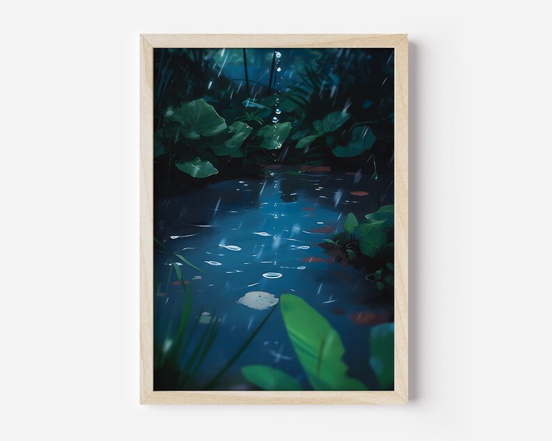 Set of 6 Studio Ghibli Inspired Artwork Gallery Set Anime - Etsy